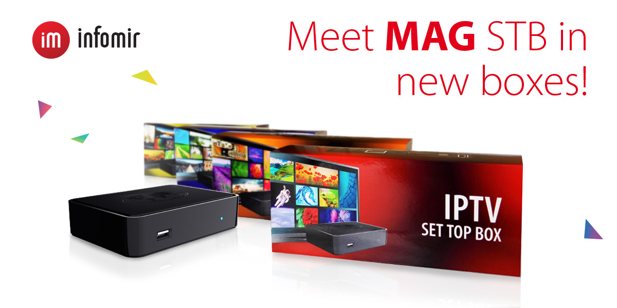 Smaller packaging for MAG series STBs | Infomir news
